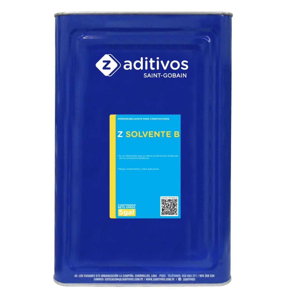 SOLVENTE B : Desmoldantes | Z Aditivos